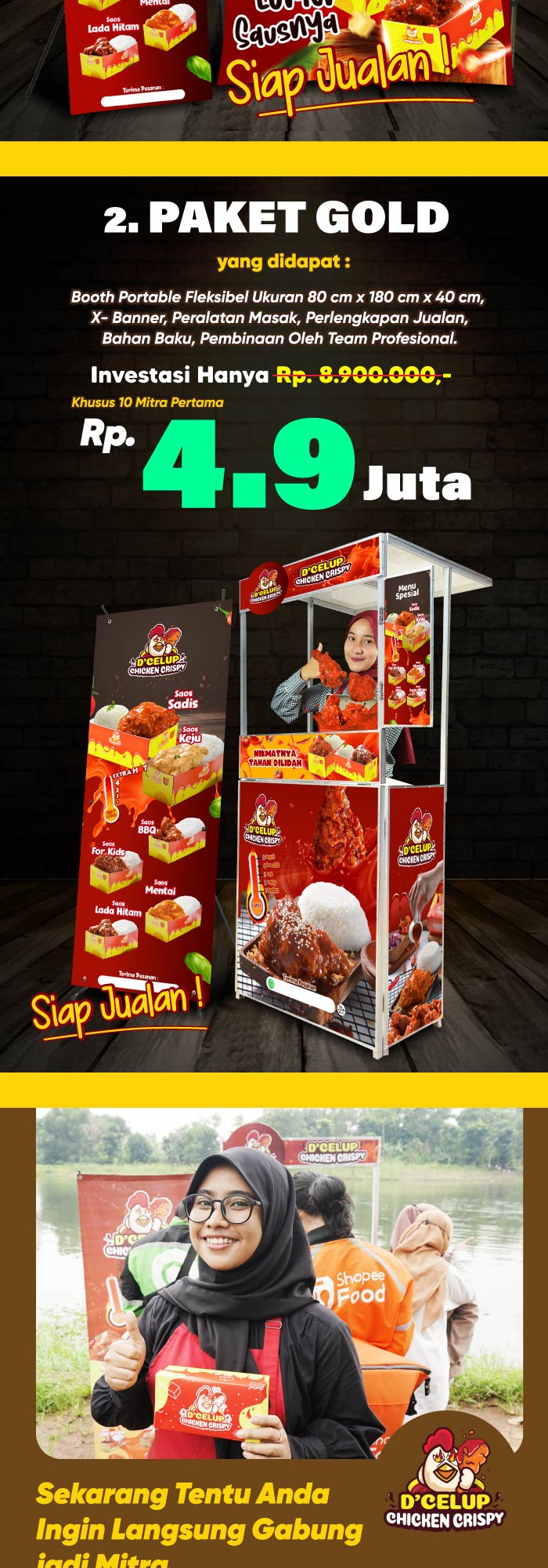 DCelup Chicken Crispy - Dcelup Chicken Crispy